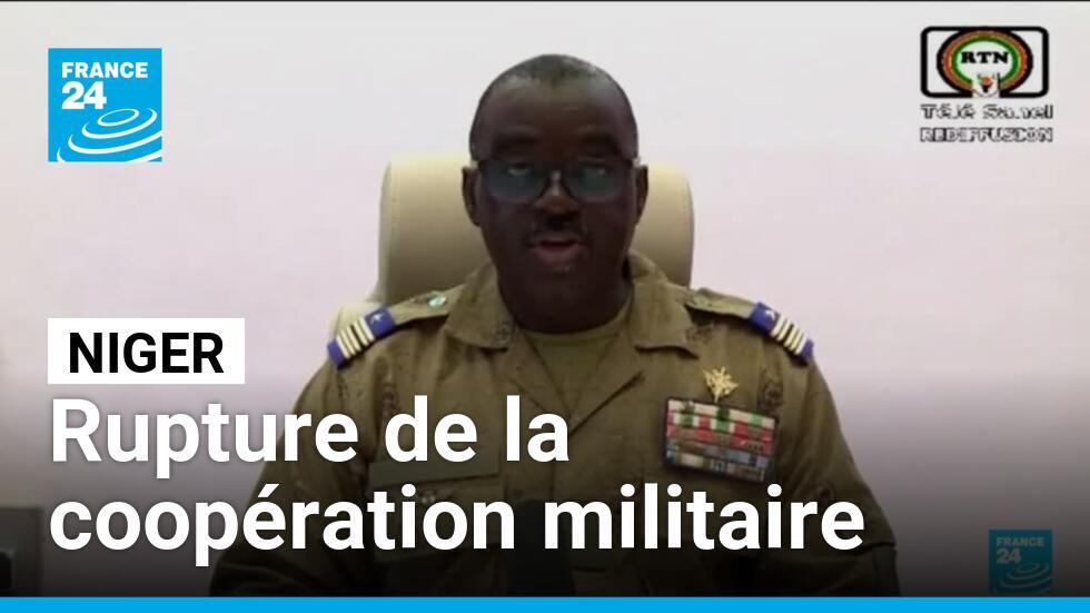 Niger : la junte dénonce les accords de coopération militaire avec Paris - France 24